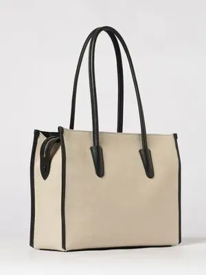 COCCINELLE Myrtha Cotton Canvas Shoulder Bag - Black