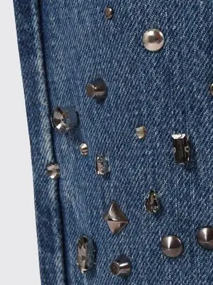 7 For All Mankind Embellished Straight Leg Jeans