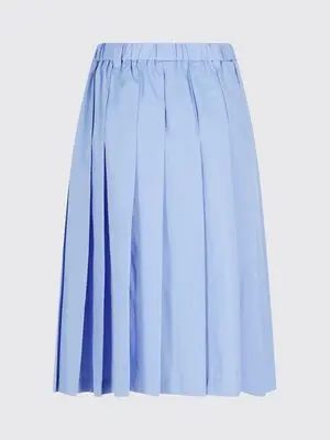 Aspesi Pleated Midi Skirt - Blue