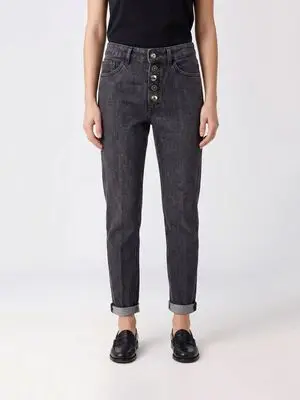 DONDUP Koons Slim Fit Cropped Jeans - Black