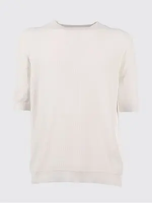 BALLANTYNE Cotton Crew Neck Sweater - White