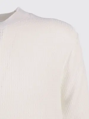 BALLANTYNE Cotton Crew Neck Sweater - White
