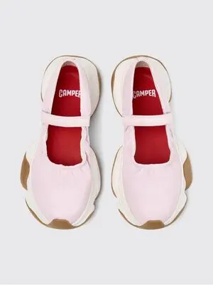 Camper Karst 2 Leather Ballerinas - Pink