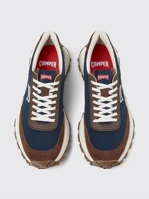 Camper Drift Trail Sneakers In Recycled Fabric And Suede
