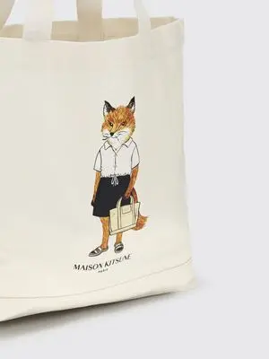 Maison Kitsuné Tote Bag - Ecru