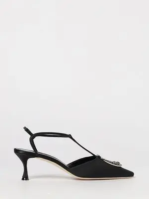 Manolo Blahnik Embellished Slingback Pumps