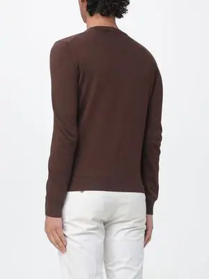 BROOKSFIELD Crew Neck Sweater - Brown