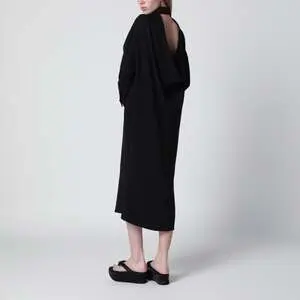 Balenciaga Shirt Dress In Wool And Silk