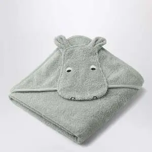 LIEWOOD Albert Hooded Towel - Grey