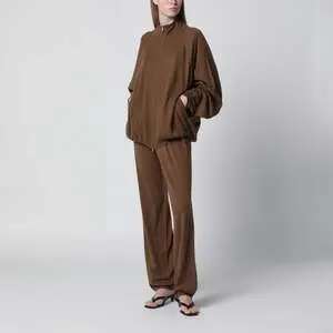 THE FRANKIE SHOP Olia Wool-blend Knit Joggers