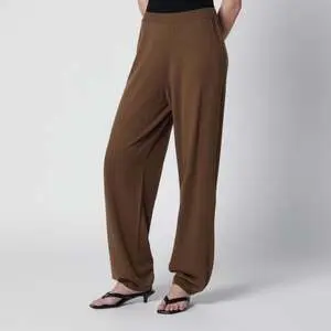THE FRANKIE SHOP Olia Wool-blend Knit Joggers
