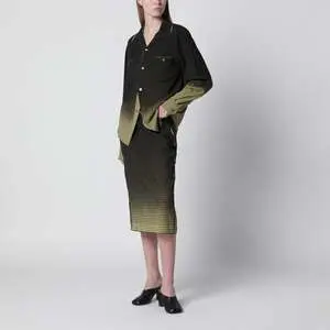 MAISON MARGIELA Gradient Check Viscose Shirt