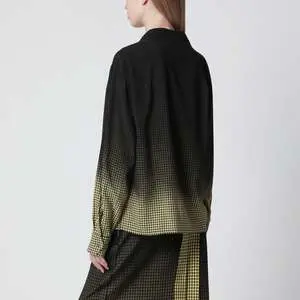 MAISON MARGIELA Gradient Check Viscose Shirt