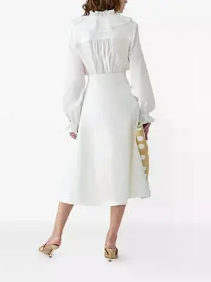Carolina Herrera Ruffle Blouse
