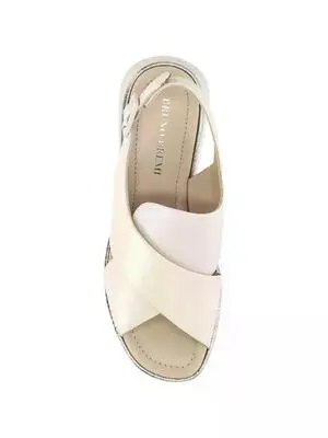 BRUNO PREMI Crossover-strap Platform Sandals