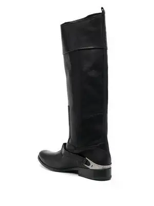 GOLDEN GOOSE Charlie Leather Knee-high Boots