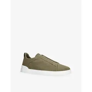Ermenegildo Zegna X3 Triple Stitch Woven Low-top Trainers