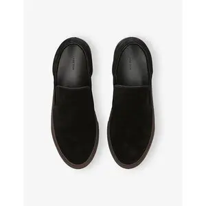 THE ROW Marie H Suede Slip-on Trainers