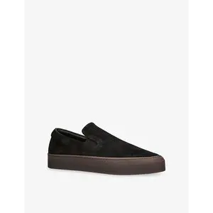 THE ROW Marie H Suede Slip-on Trainers