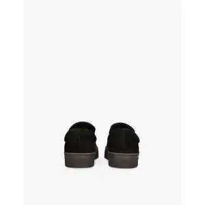 THE ROW Marie H Suede Slip-on Trainers