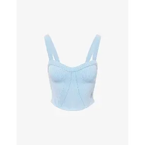 Free People Perfectly Plaited Cami Stretch-woven Top
