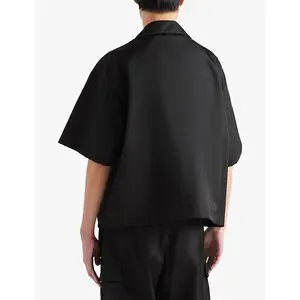 Prada Re-nylon Short-sleeve Woven Shirt