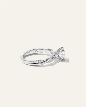 Quince Princess Engagement Ring - Platinum