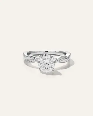 Quince Lab Grown Diamond Engagement Ring 1.5ct - Platinum