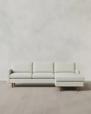 Quince Atlas Midcentury Chaise Sectional - Sorrell