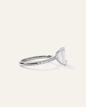 Quince Engagement Ring - Platinum