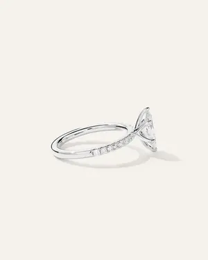 Quince Lab Grown Diamond Marquise Engagement Ring 1ct - Platinum