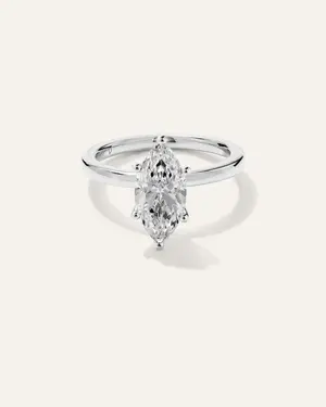 Quince Lab Grown Diamond Marquise Engagement Ring - Platinum