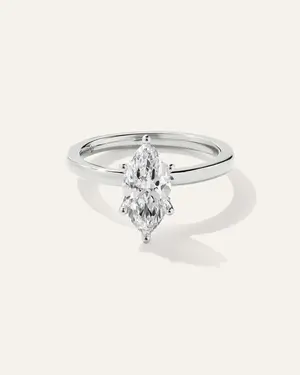 Quince Lab Grown Diamond Marquise Engagement Ring - Platinum