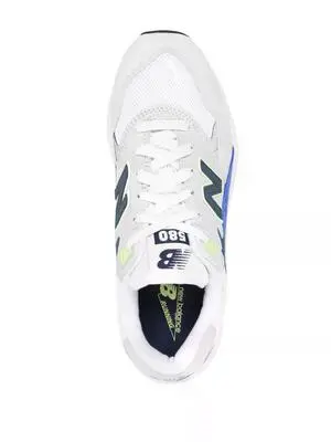 NEW BALANCE 580 Panelled Sneakers - White