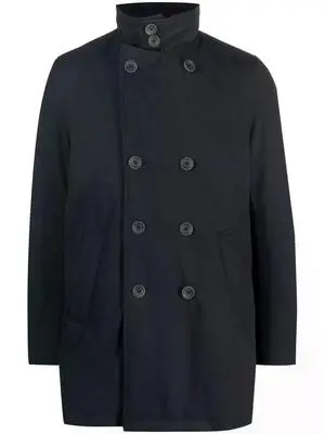 Herno Quilted Double-breasted Coat