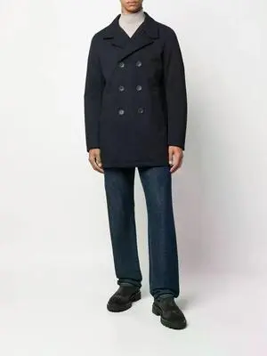 Herno Quilted Double-breasted Coat