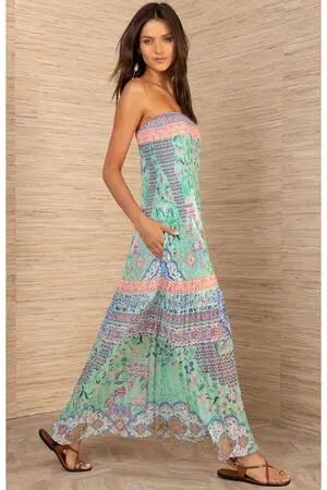 Hale Bob Olympia Chiffon Dress