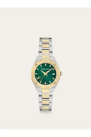 FERRAGAMO Edge Lady Watch - Green