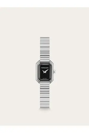 FERRAGAMO Crystal Petite Watch - Black