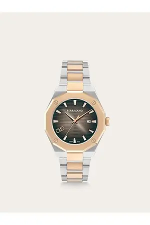 FERRAGAMO Edge Gent Watch - Brown