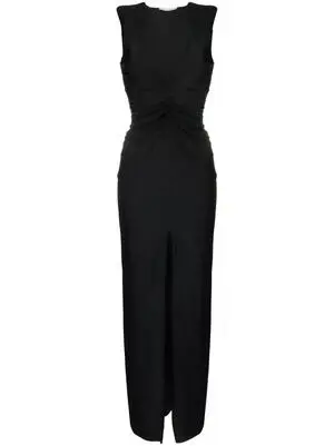 Amen Ruched-effect Maxi Dress