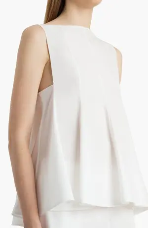 Khaite Marita Top - Chalk