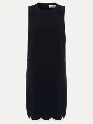 PHASE EIGHT Marta Scalloped Hem Shift Dress