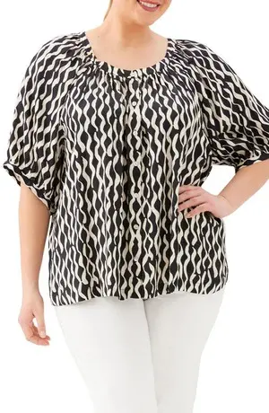 Karen Kane Scoop Neck Blouses