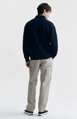 Brooklyn Industries Half Zip Fleece Sweatshirt