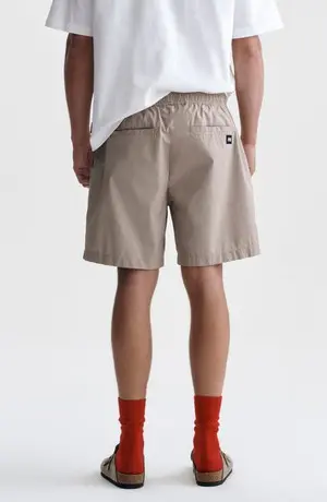 Brooklyn Industries Loose Fit Cotton Elastic Waist Shorts
