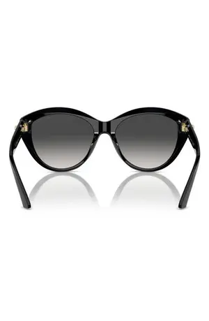 JIMMY CHOO 55mm Phantos Sunglasses - Black/gradient Grey
