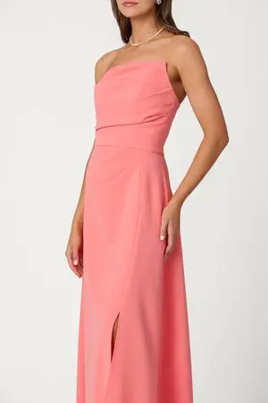 Shoshanna Stretch Crepe Vicki Gown
