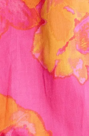 SUGARLIPS Floral Print Cotton Romper