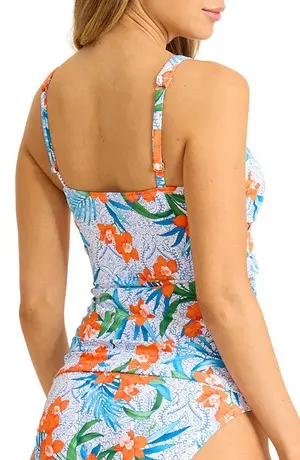 Tommy Bahama Tropical Print Tankini Top